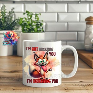 Funny, Sarcastic Digital Download PNG, Fox Sarcastic, Sublimation, DTF ...