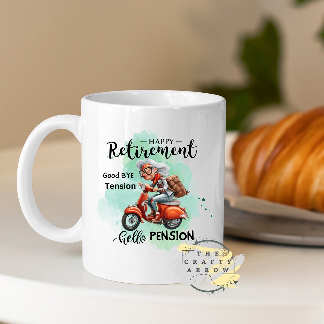 Sublimation Retirement Art PNG Funny Retirement Sublimation for Mugs ...