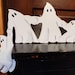 4 Friends Corner Halloween Ghosts - SVG File for CNC, Laser Glow Forge ...