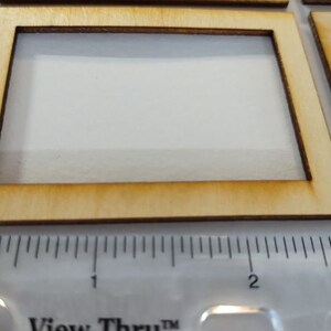 Set of 8 Miniature Wood Frames - Etsy