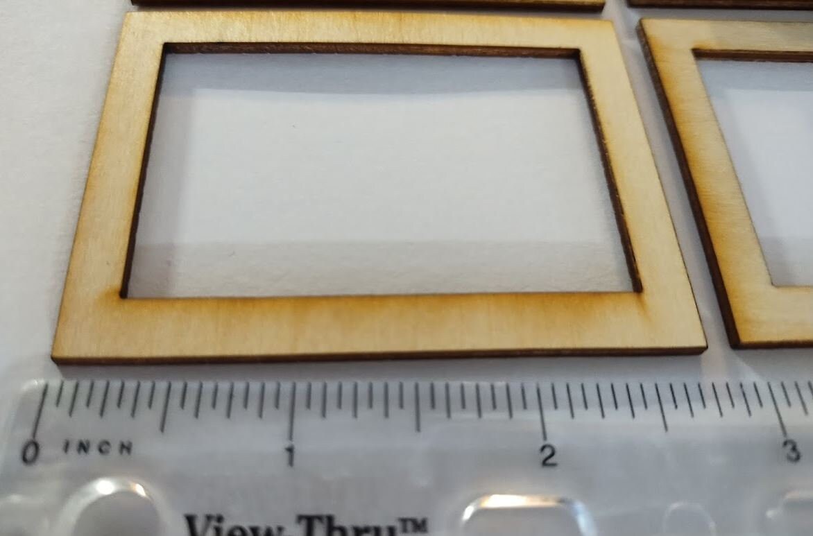 Set of 8 Miniature Wood Frames - Etsy