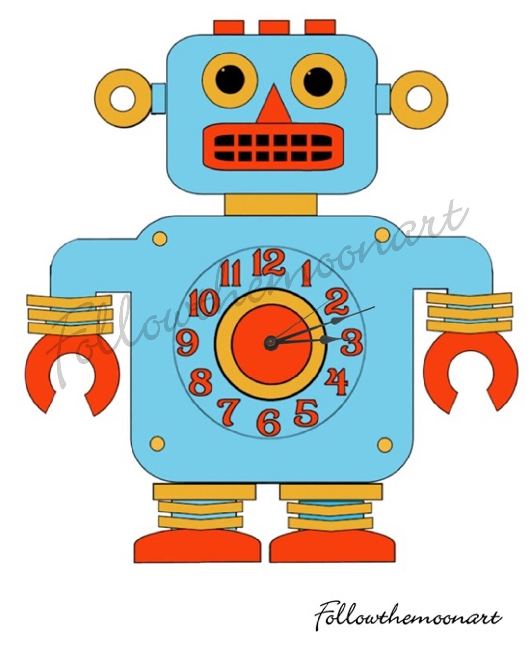 Spaceman Robot SVG File for CNC, Laser Glow Forge, Cricut, Silhouette ...