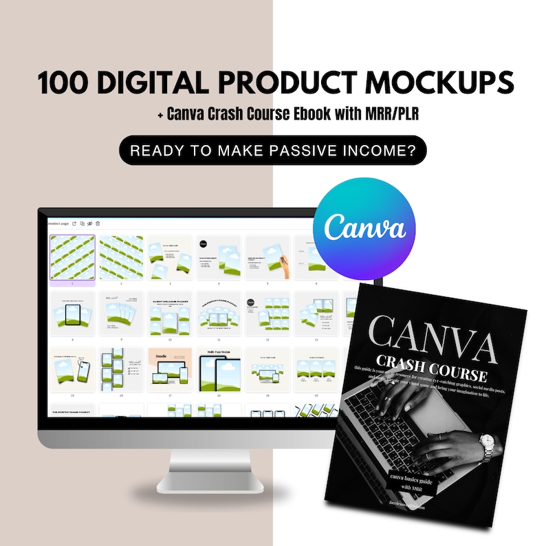 Mockup Bundle for Selling Digital Products on Etsy, Stan Store ...
