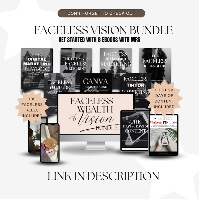 Mockup Bundle for Selling Digital Products on Etsy, Stan Store ...