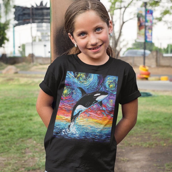 Kids Orca Shirt - Etsy