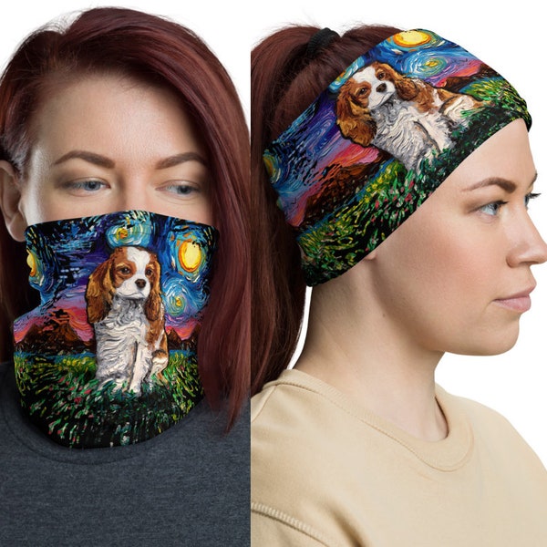 Cavalier King Charles Face Mask - Etsy