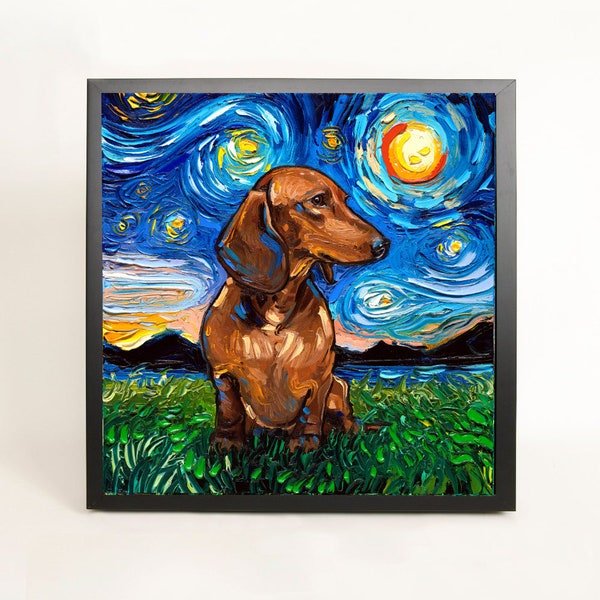 Dachshund Art - Etsy