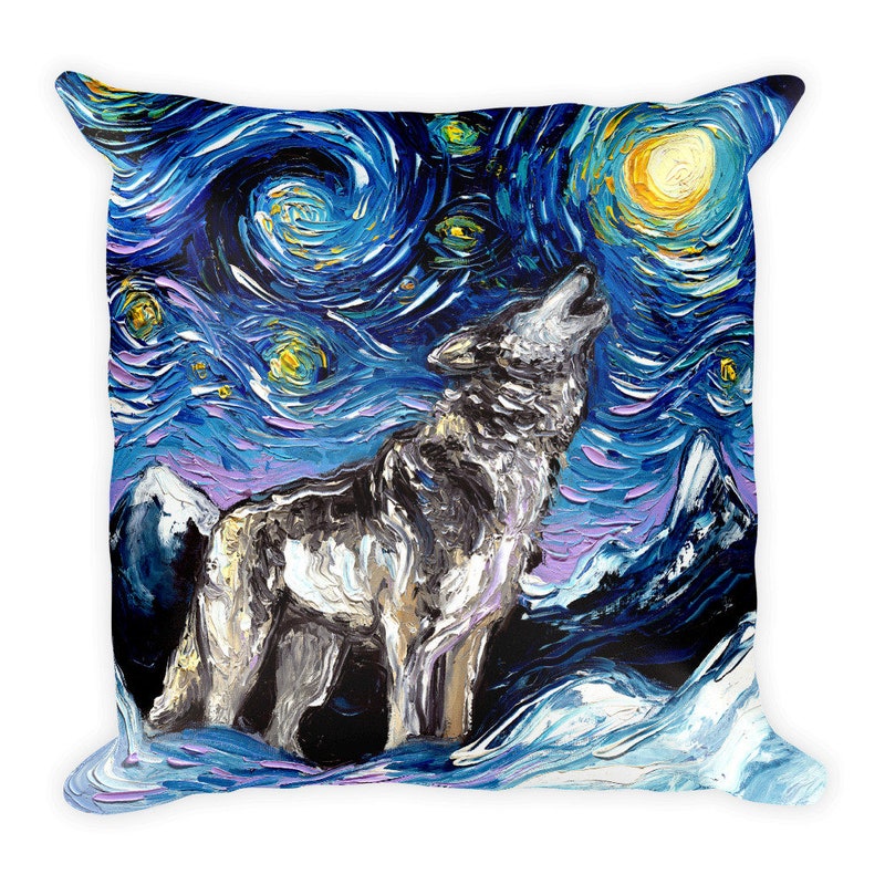 Wolf Pillows - Etsy