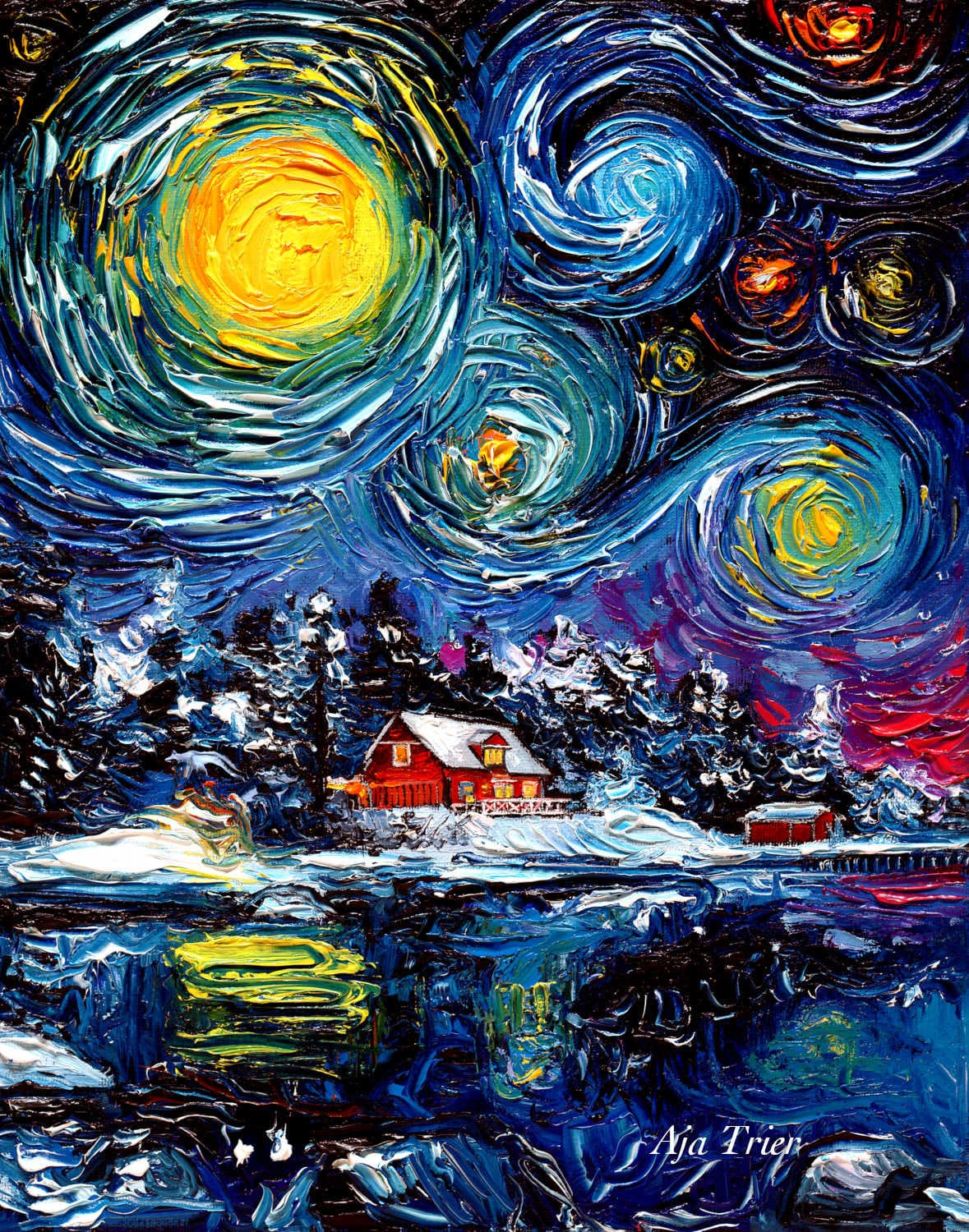 Winter Wonderland Painting