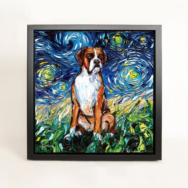 Boxer Art - Etsy