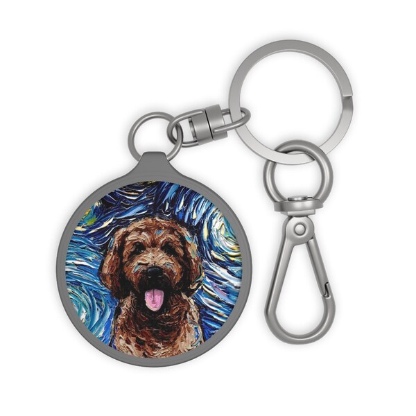 Labradoodle Keychain - Etsy