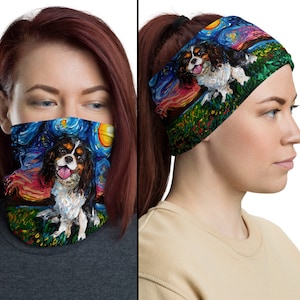 Cavalier King Charles Face Mask - Etsy
