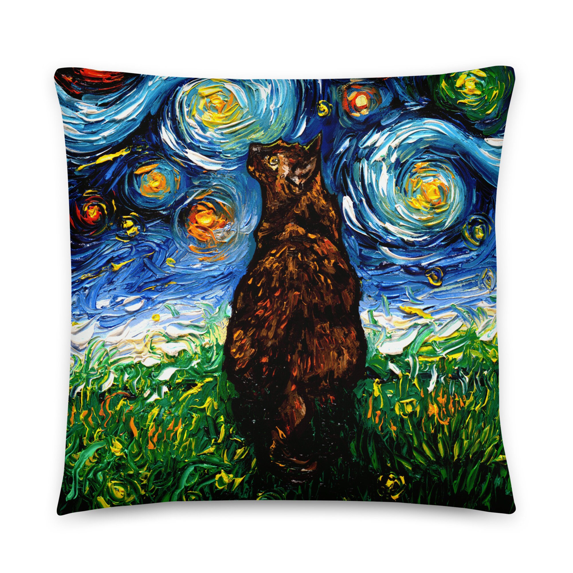 Starry Night Pillow - Etsy