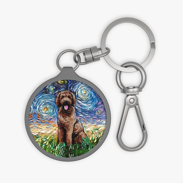 Labradoodle Keychain - Etsy