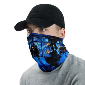 Fight Club Final Scene Starry Night Art Face Mask Face Shield - Etsy