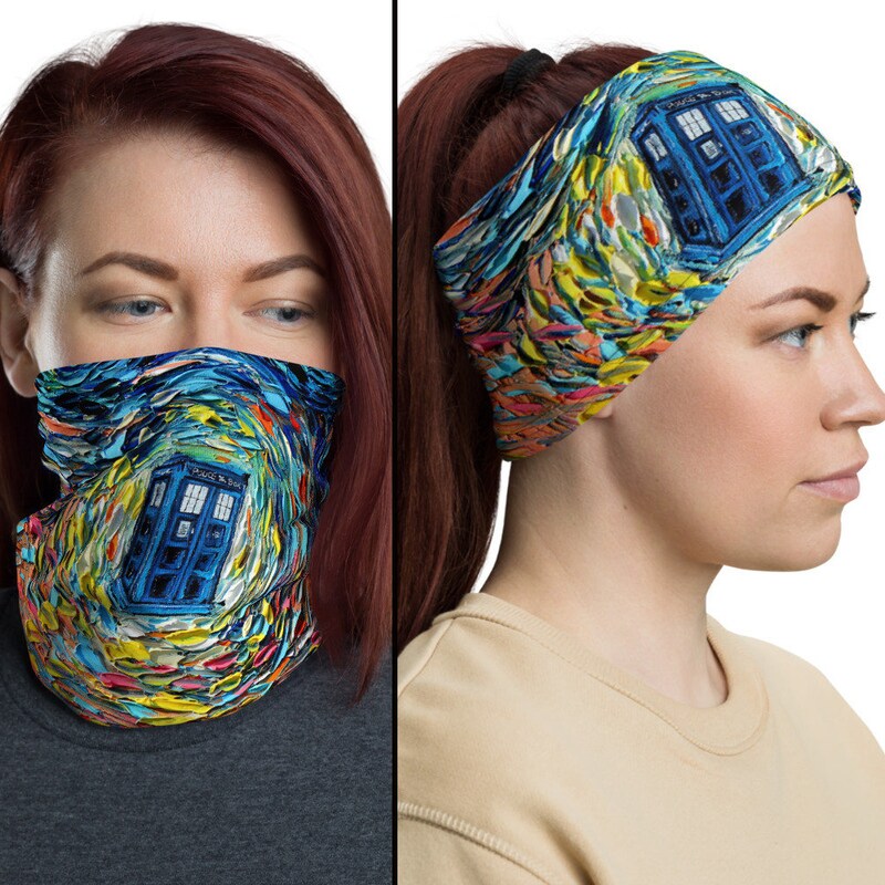 Doctor Who Face Mask - Etsy