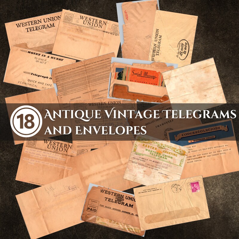 Telegrams - Etsy