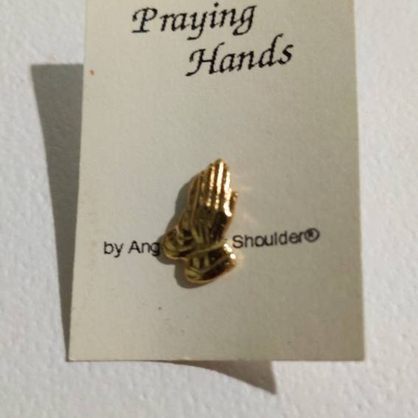 Praying Hands Pin - Etsy