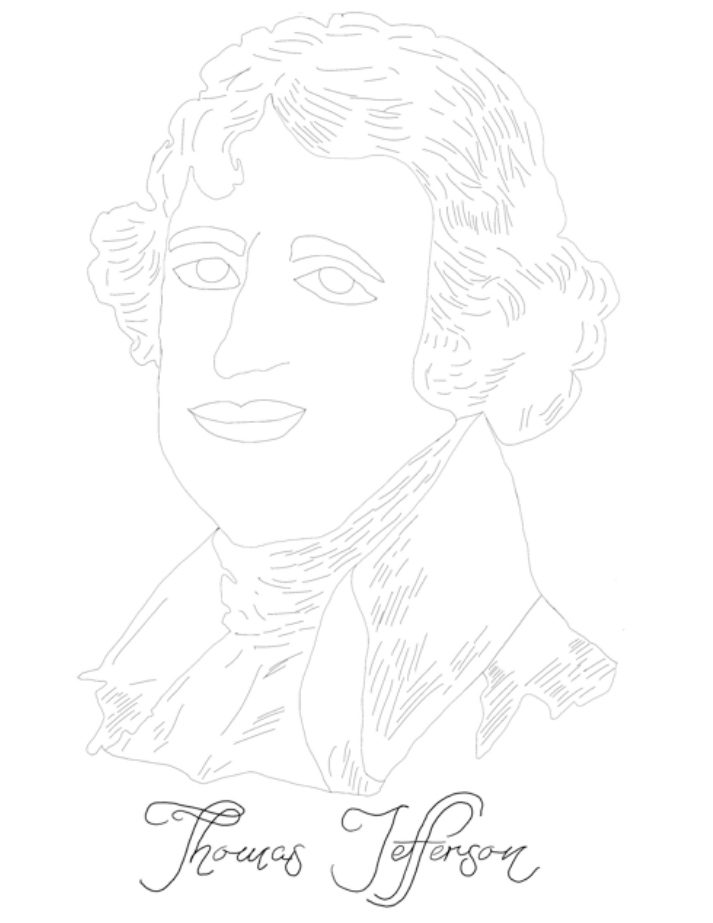 George Washington Hamilton Franklin Drawings Vintage Portraits Book ...