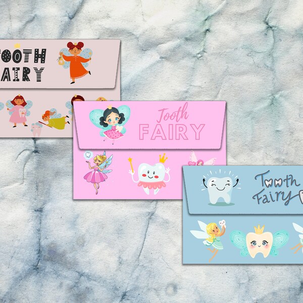 Tooth Fairy Envelope - Etsy