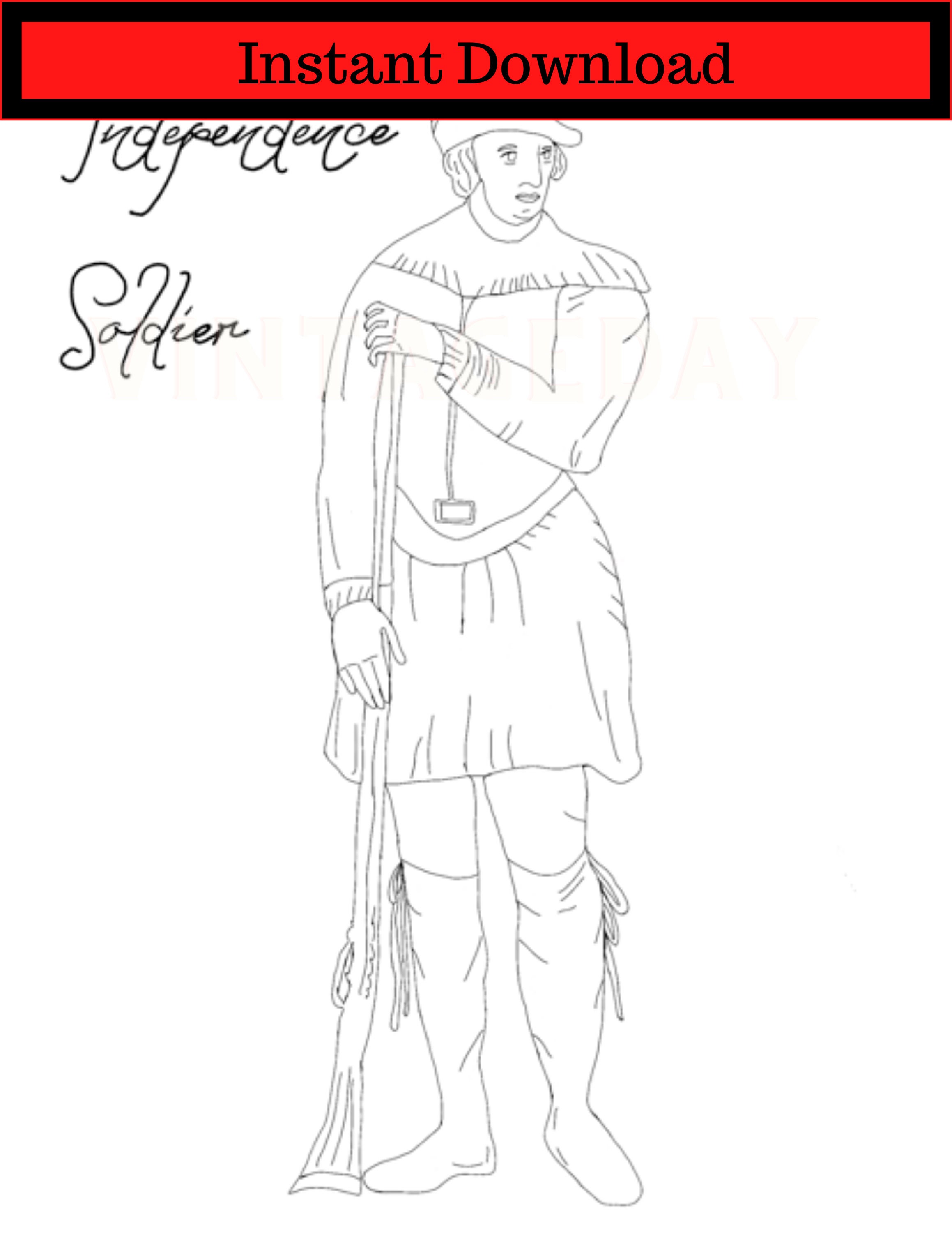 George Washington Hamilton Franklin Drawings Vintage Portraits Book ...