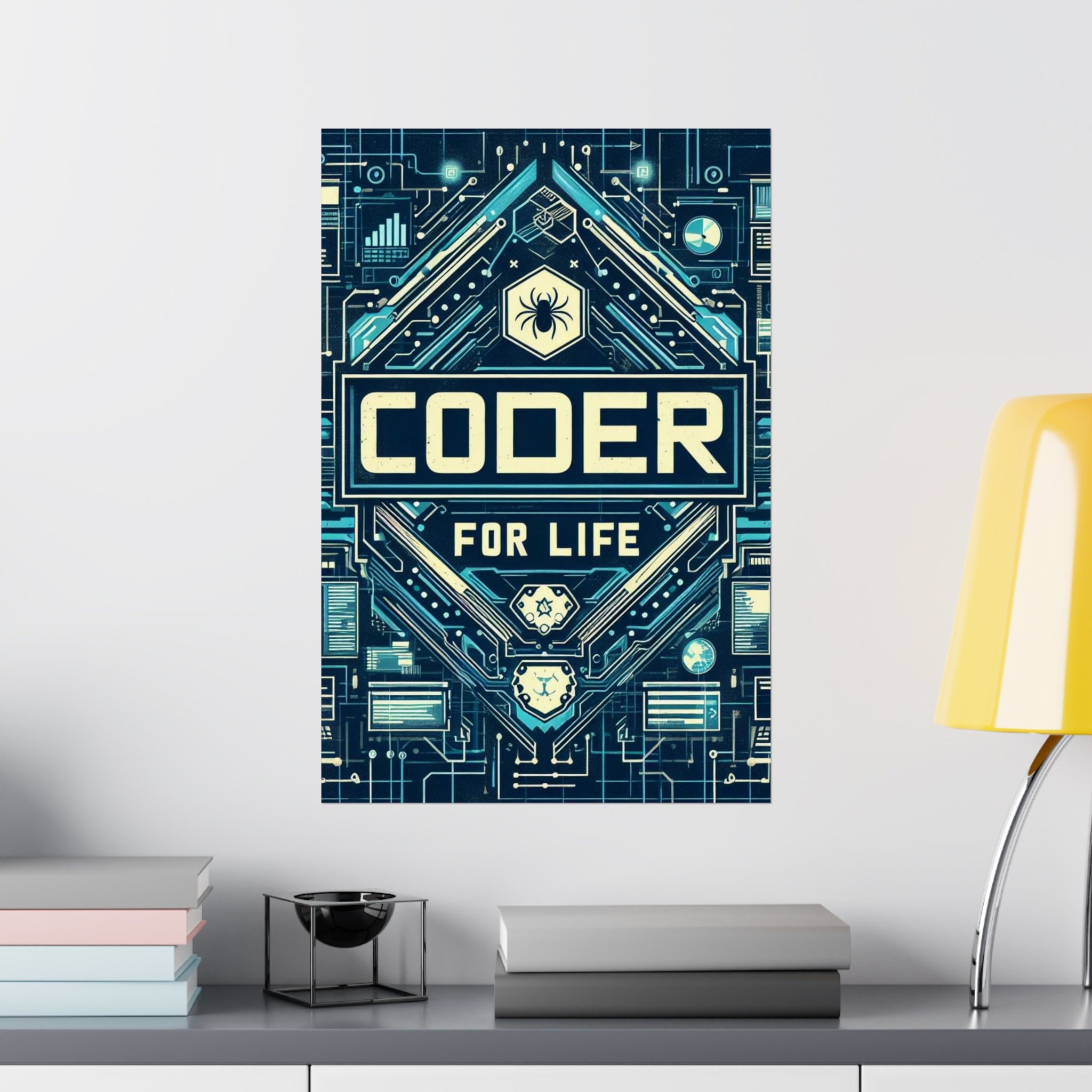 Coder for Life Matte Poster - Etsy
