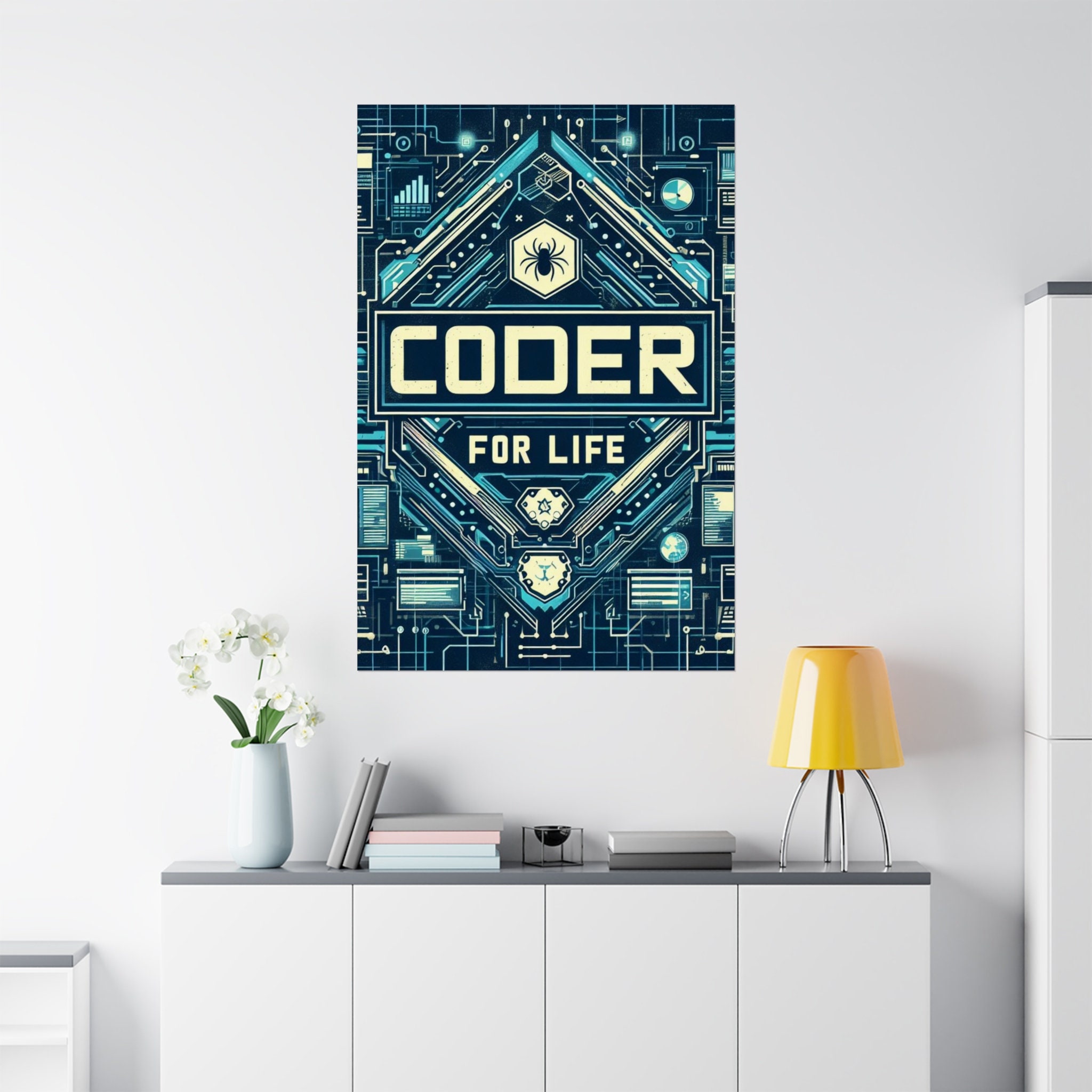 Coder for Life Matte Poster - Etsy
