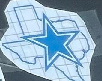 Dallas Cowboys Sticker - Etsy