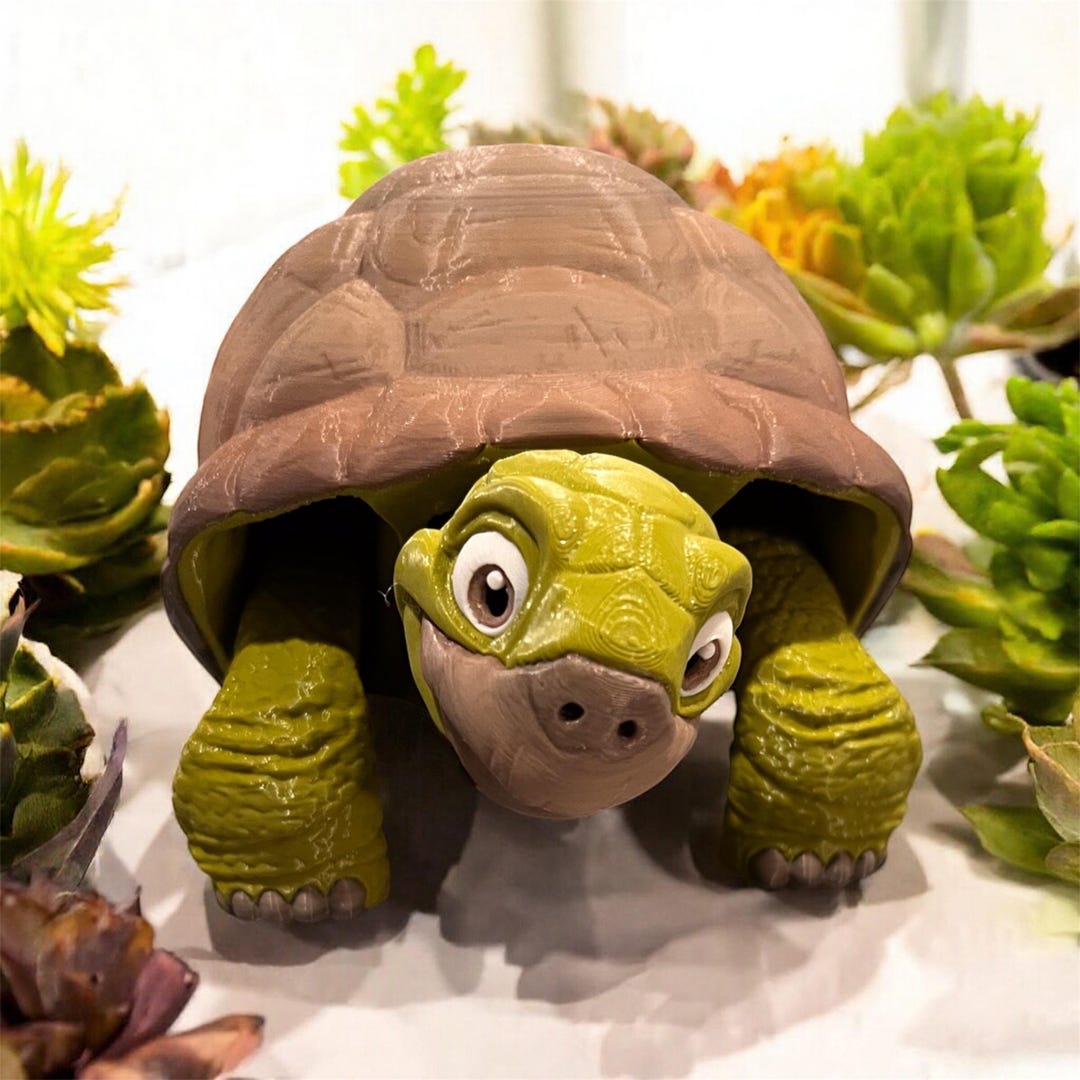 Movable Toy Turtle - Etsy