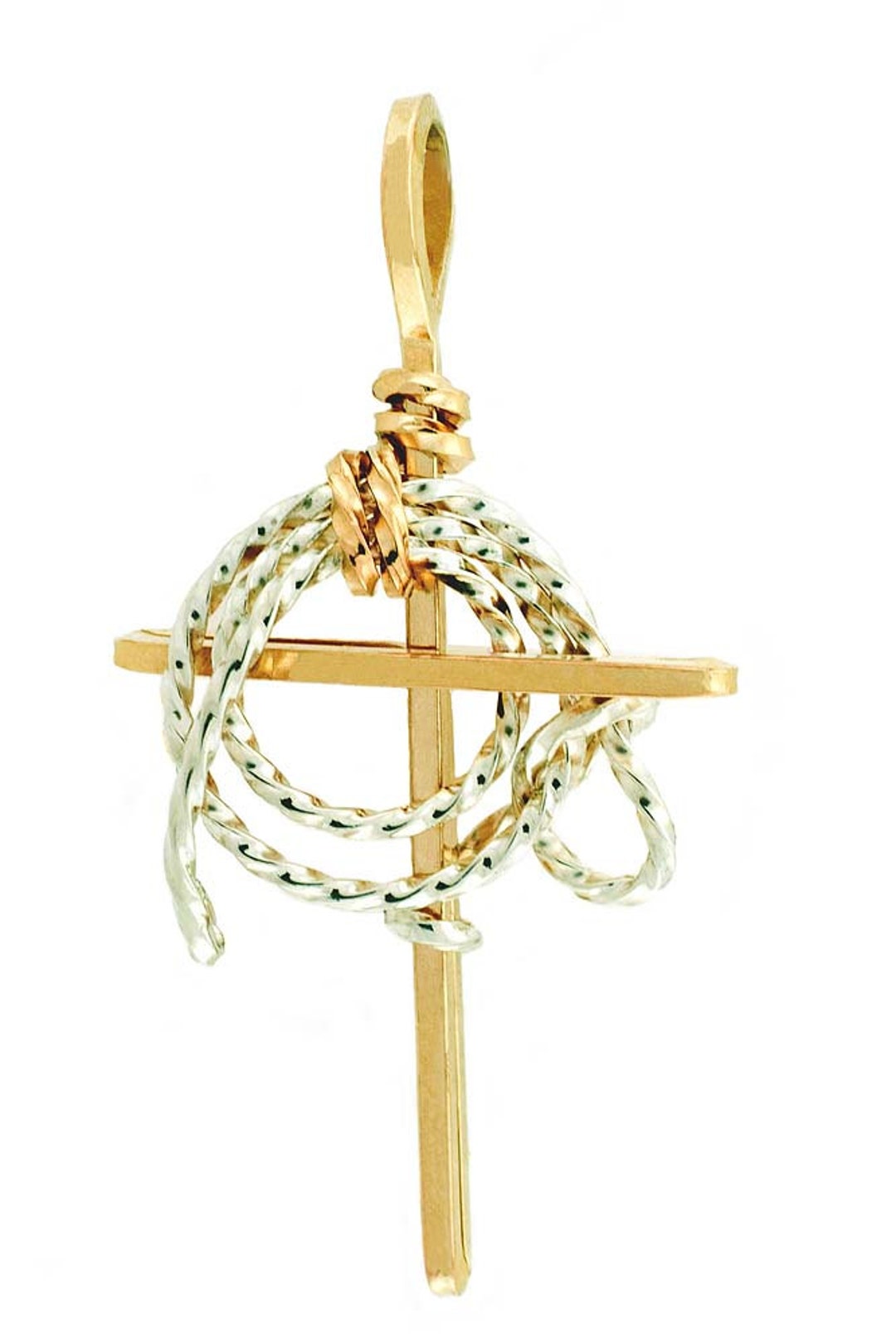 Lariat Cross Necklace Cowgirl Gift Western Wedding Wire - Etsy