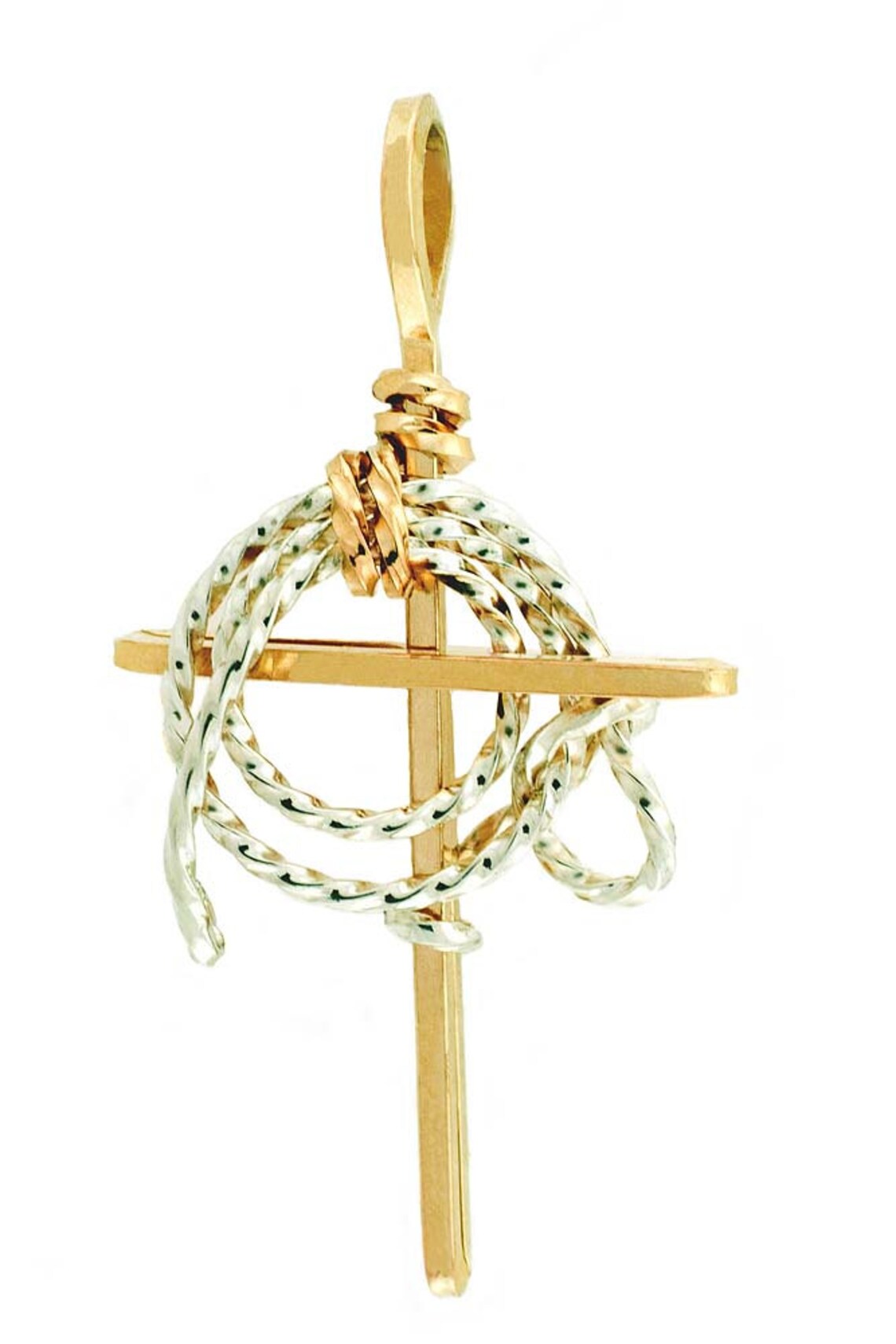 Lariat Cross Necklace Cowgirl Gift Western Wedding Wire | Etsy