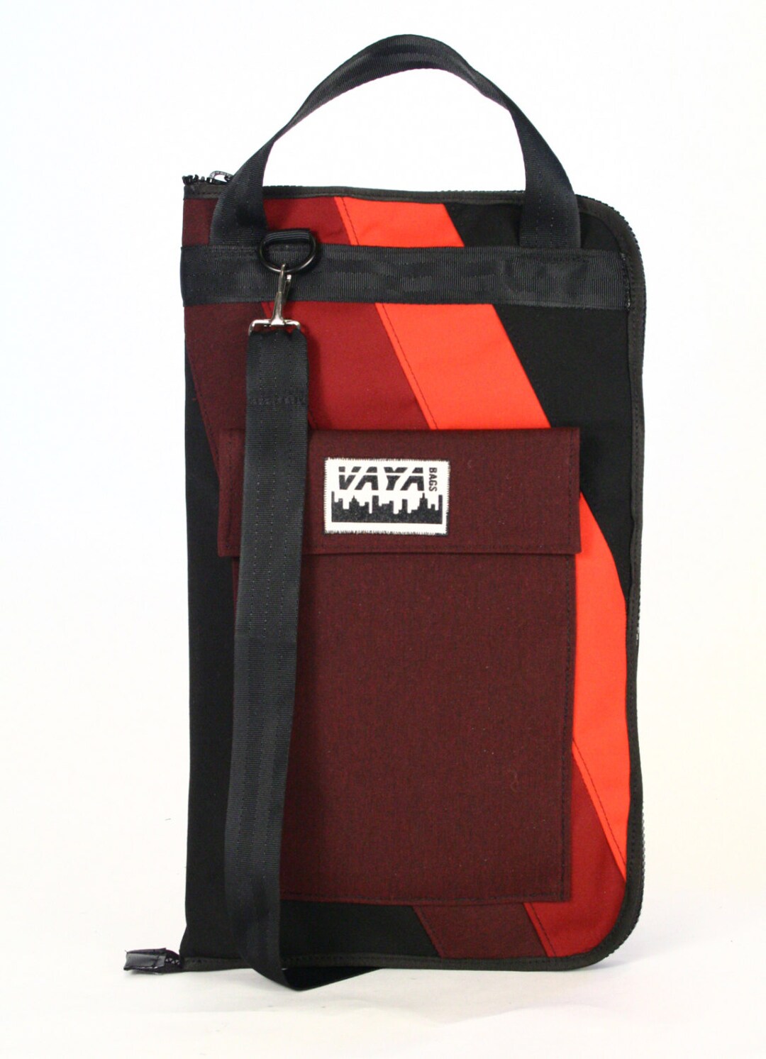 Red and Black Drum Stick Bag - Etsy