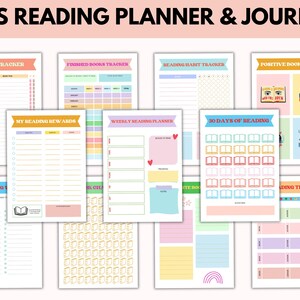 Kids Reading Planner and Journal With PLR Resell Rights, Kids Books ...
