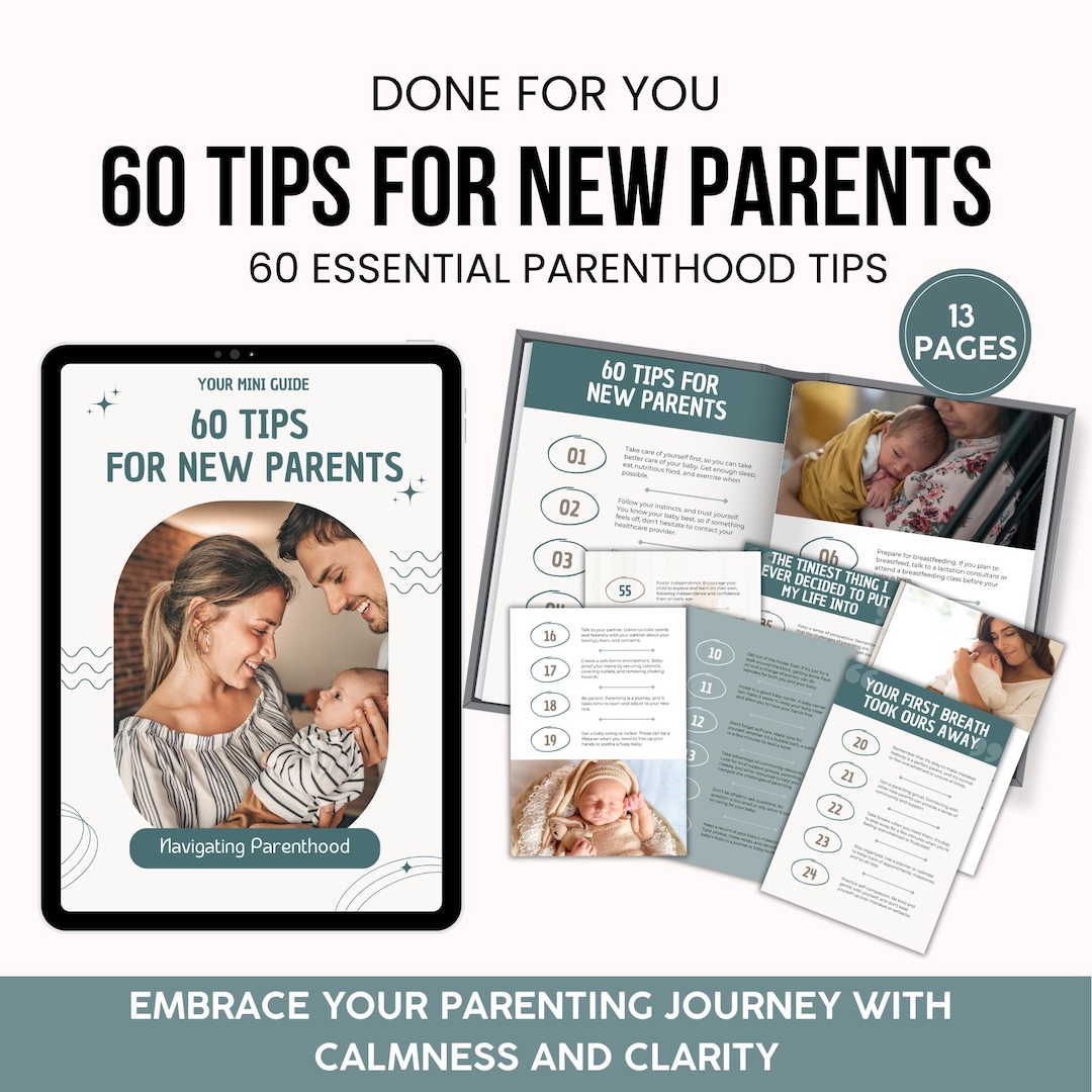 Tips for New Parents PLR Guide, Parenting Tips, First Time Parent Guide ...