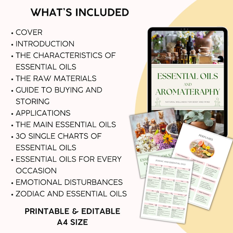 Aromatherapy & Essential Oils Guide With PLR Resell Rights, Herbal ...