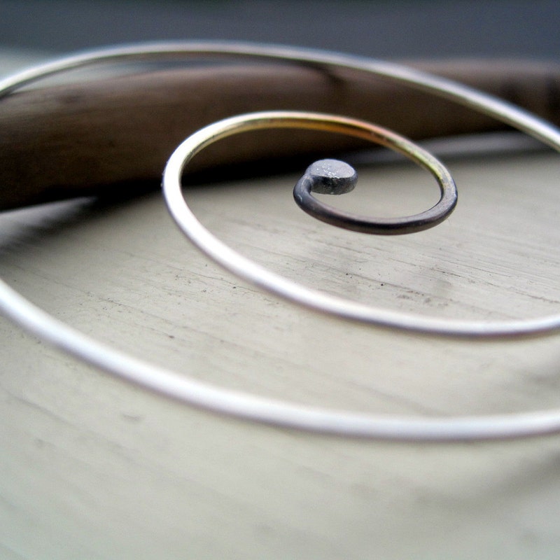 Spiral Hoops - Etsy