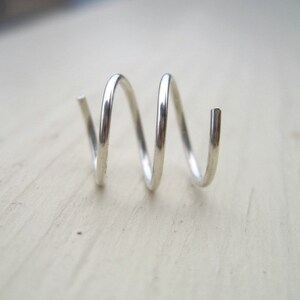 Three-in-one Hoop Silver - Etsy