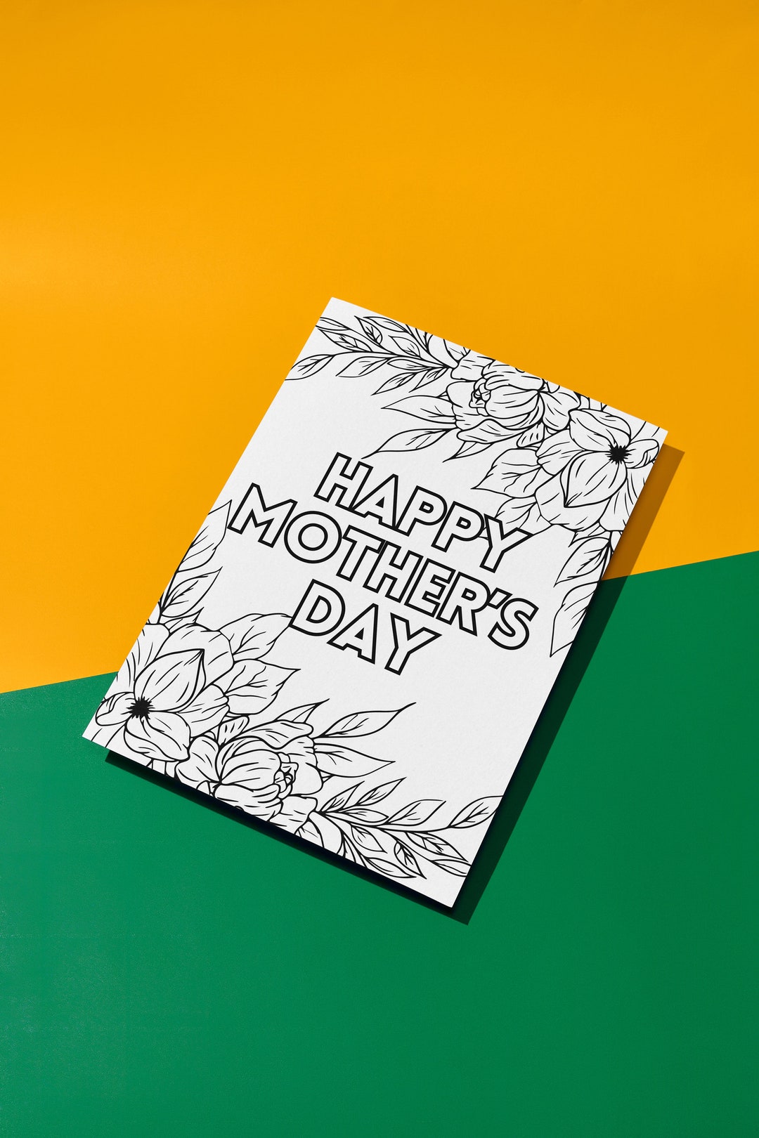 Heartwarming Mother's Day Coloring Sheet, Happy Mother's Day Coloring ...