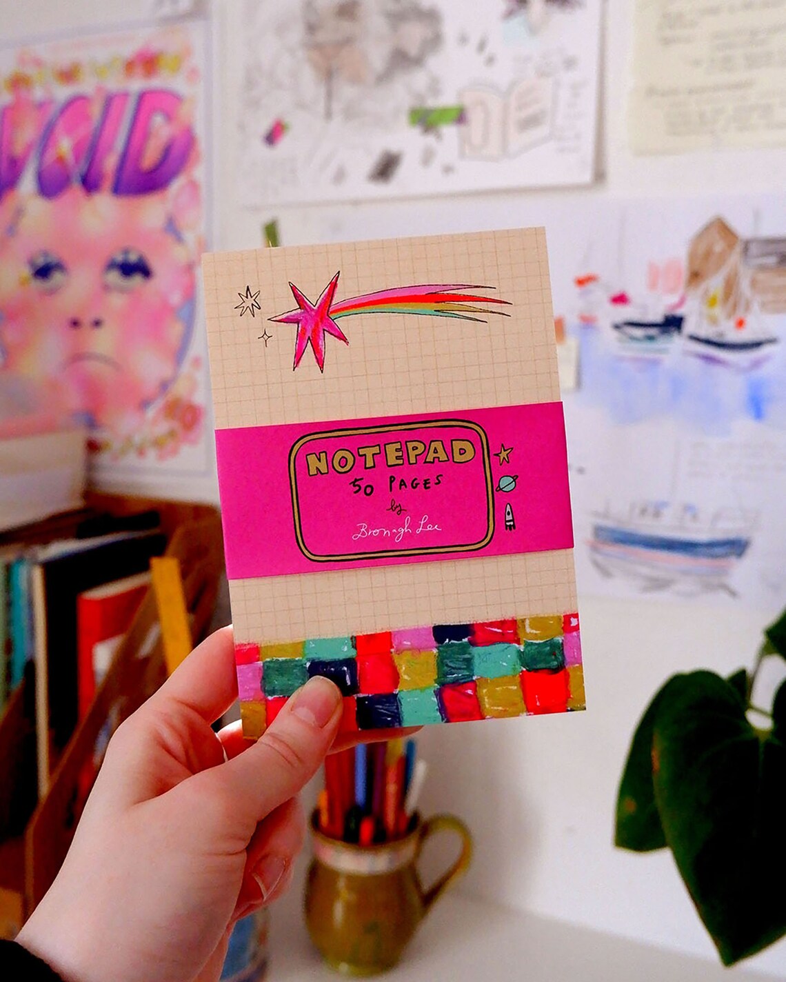 Shooting Star Notepad | Notepad | Stationery | Cute Notepad | Gift for ...