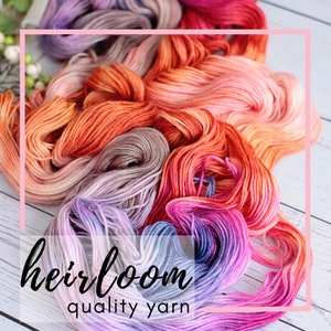 Hand Dyed Alpaca Sock Yarn Set Mini Skein Set: 4.5 Oz, 542 Yards ...
