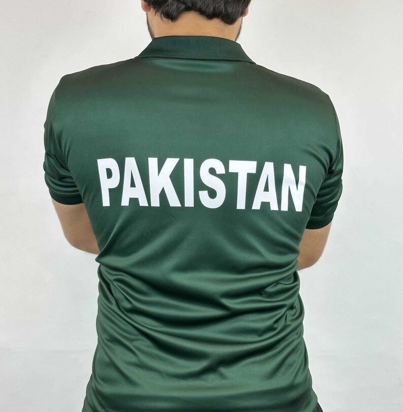 Pakistan Cricket Team Jersey World Cup Support T-shirt - Seasoned ...
