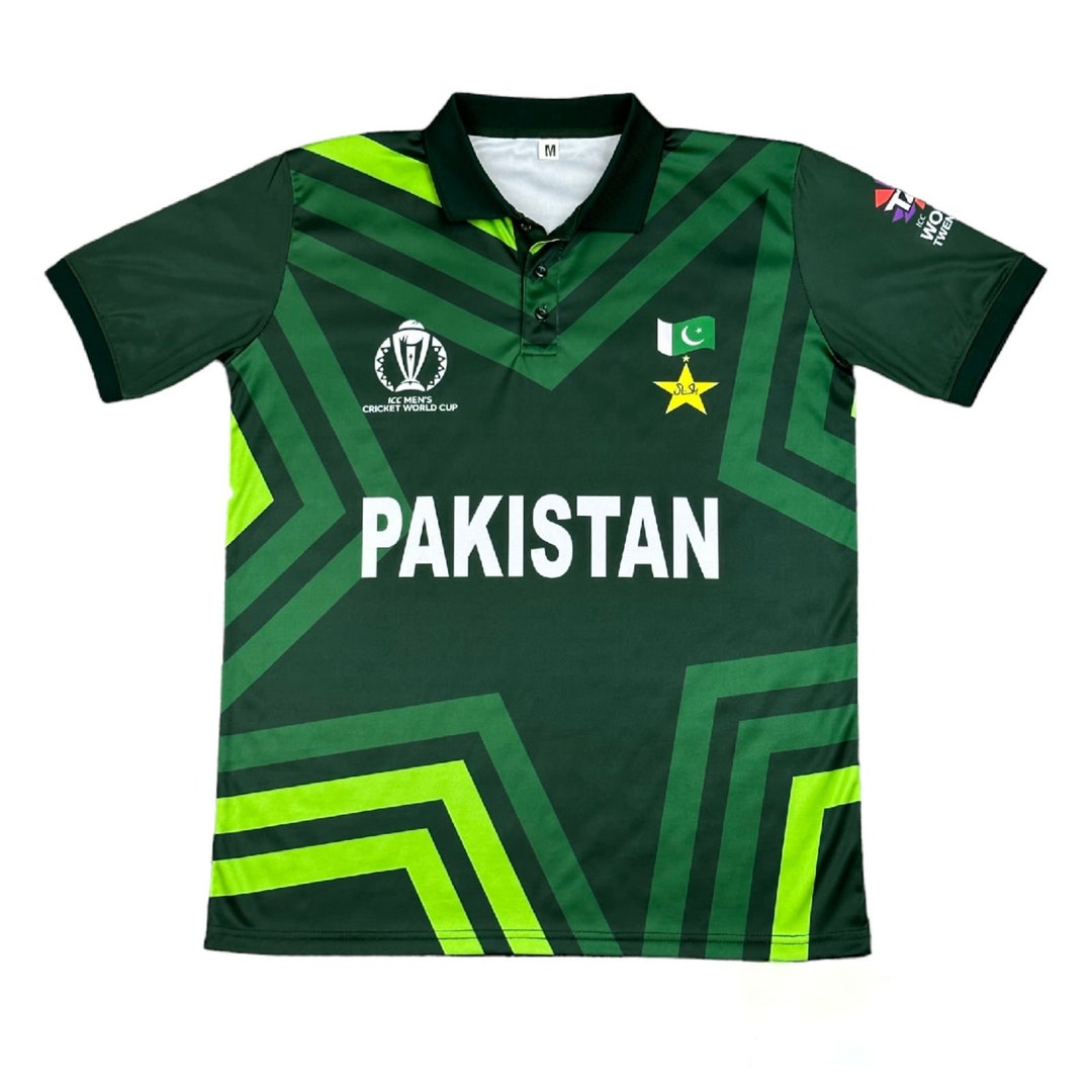 Pakistan Cricket Team Jersey World Cup Support T-shirt - Seasoned ...