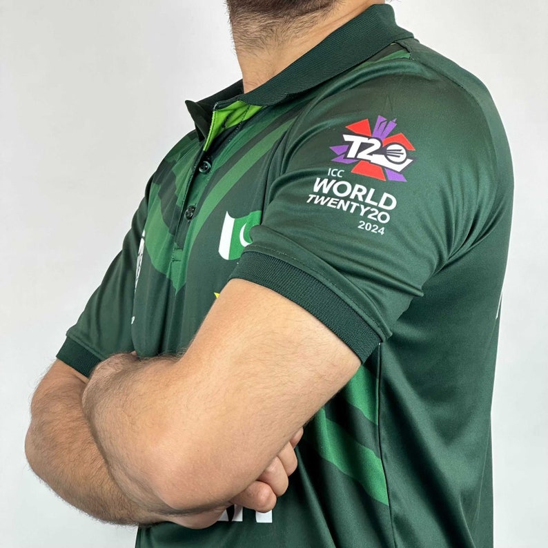 Pakistan Cricket Team Jersey World Cup Support T-shirt - Seasoned ...
