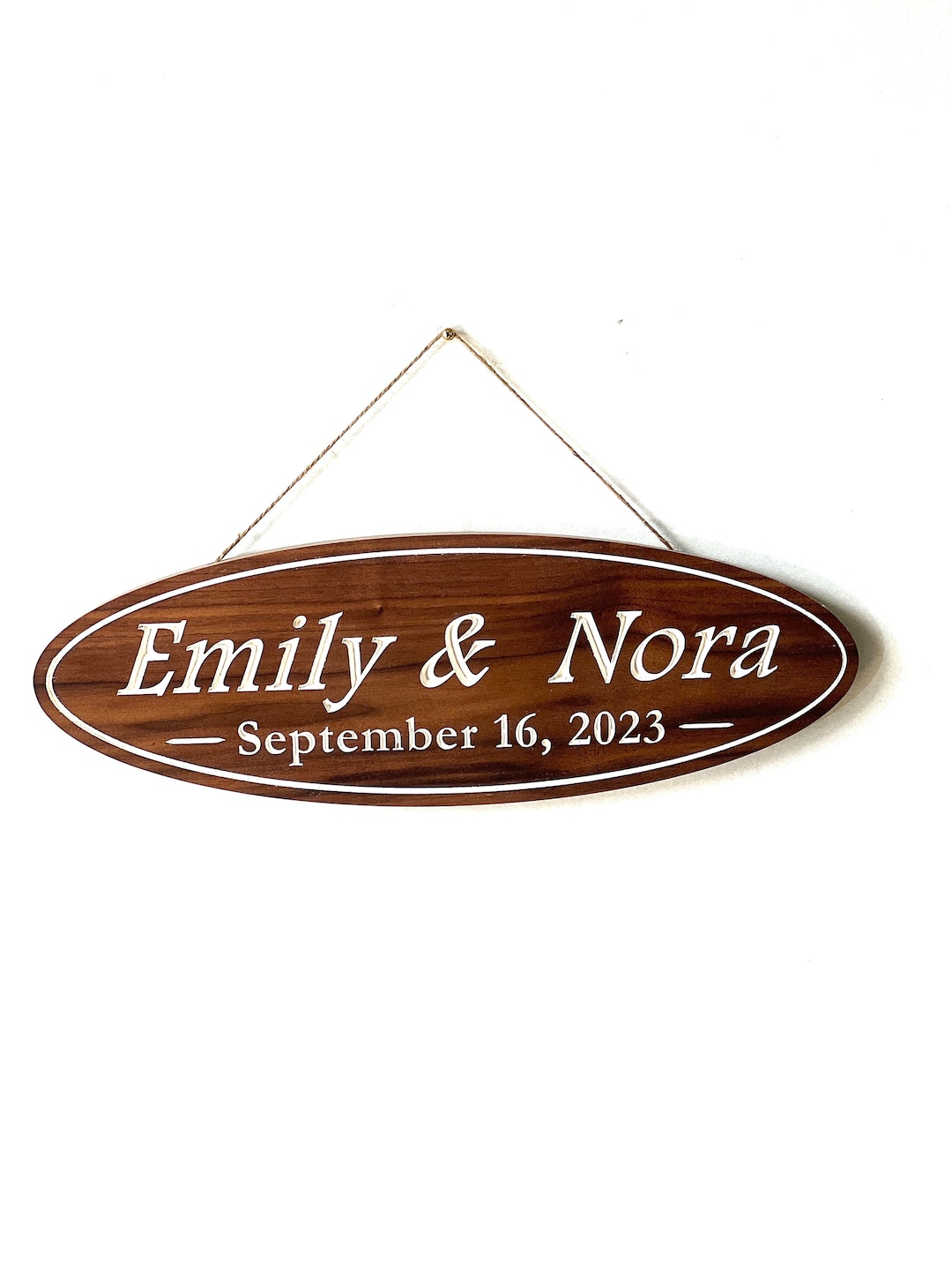 Custom Wedding Sign, Personalized Name Sign, Wedding Decor, Unique ...