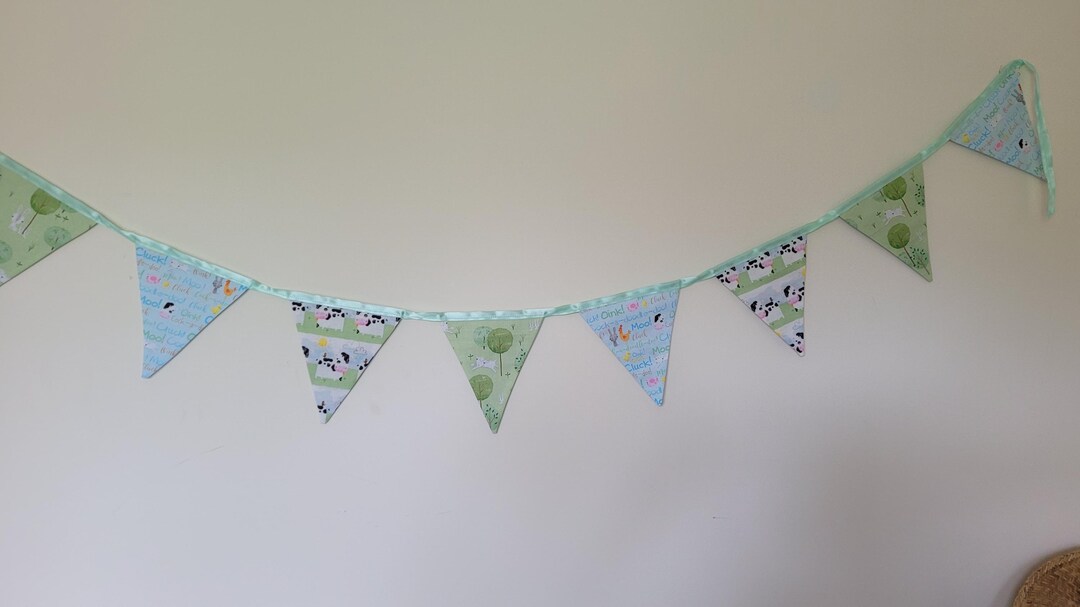 Farmyard Friends Baby Bunting: Pure Cotton Nursery Decor - Etsy
