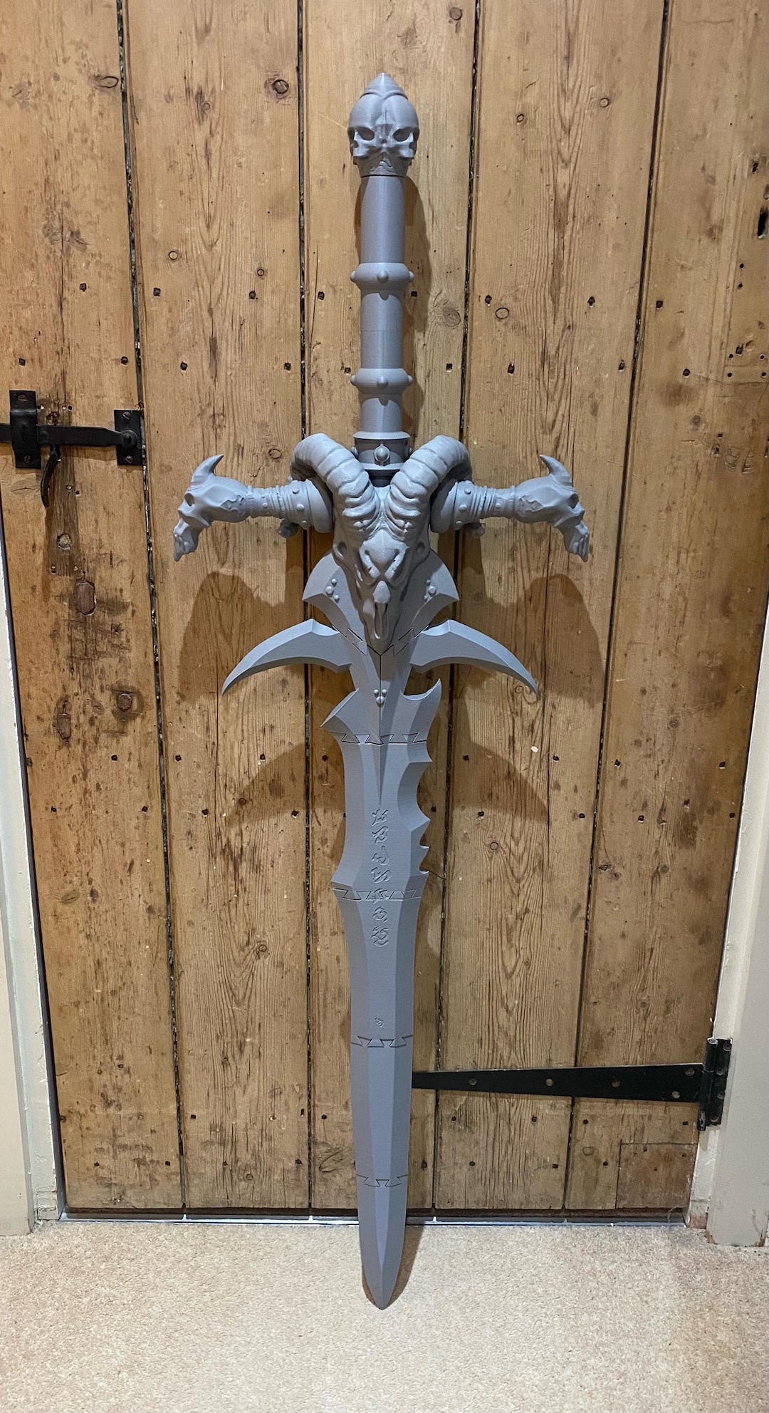 Frostmourne Sword Replica: 3D Printed PLA, World of Warcraft Cosplay ...