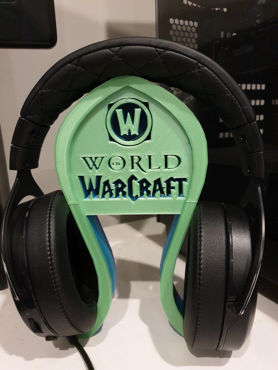 Epic 3D Printed World of Warcraft Headset Stand - Enhance Your Gaming ...