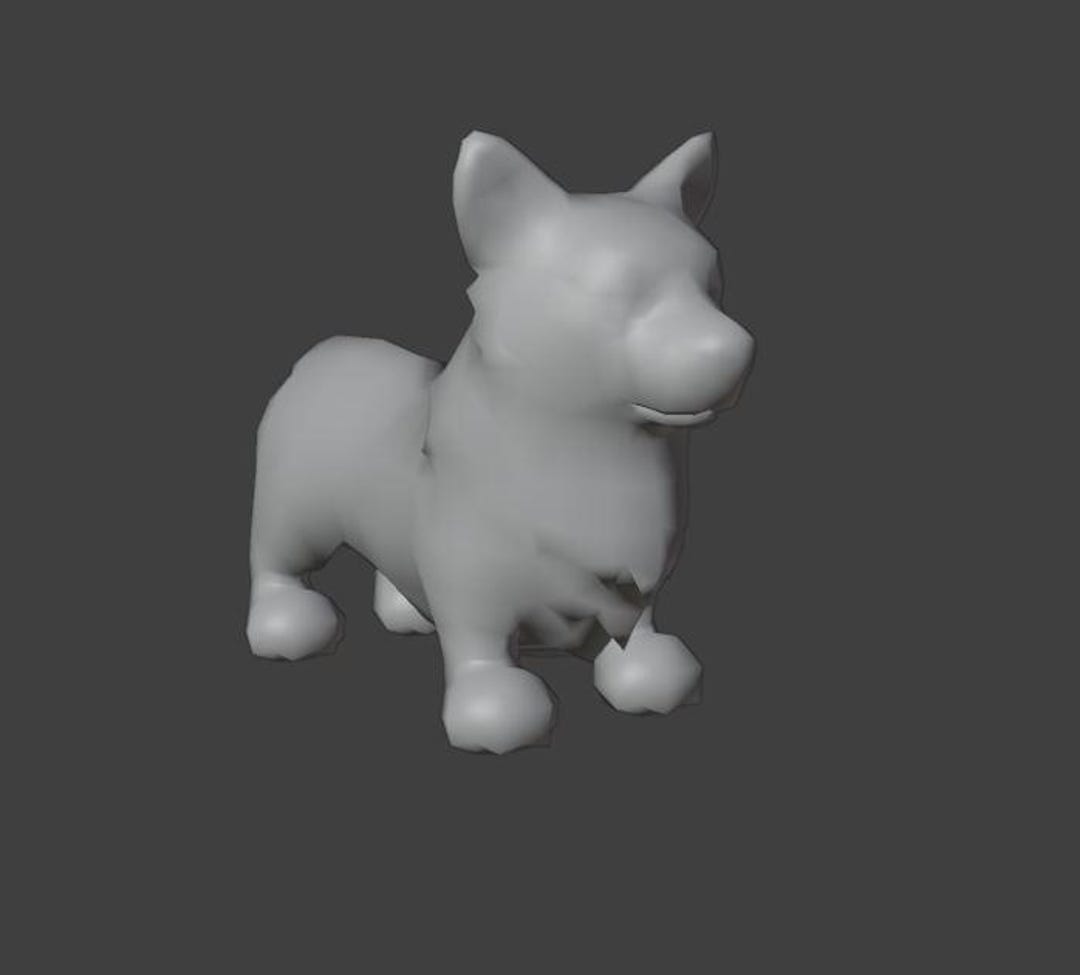 3D Printed World of Warcraft Molten Corgi Replica - Perfect Wow Pet ...