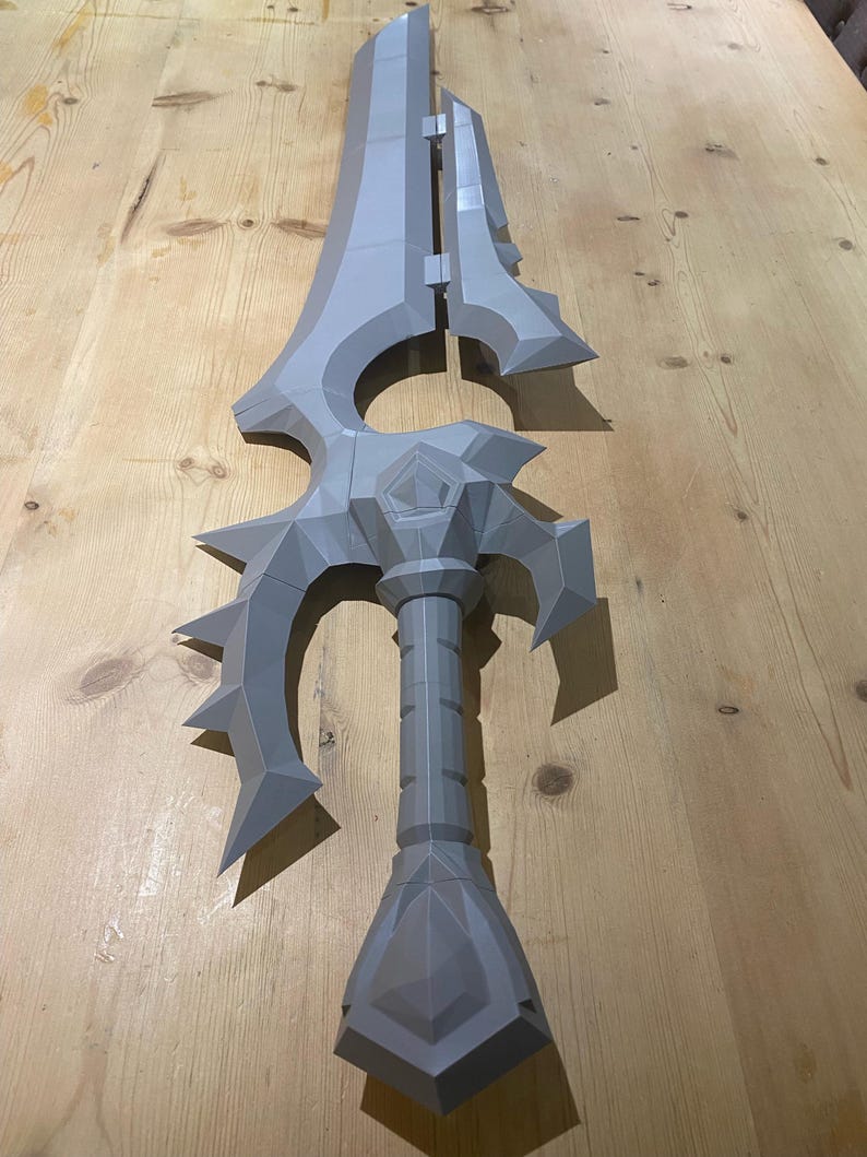 Shalamayne Sword of King Varian Replica From World of Warcraft | 3D ...