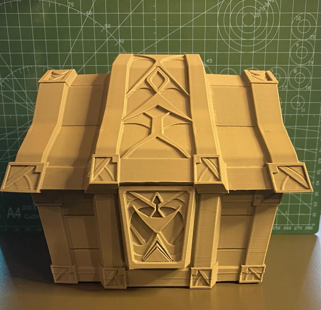 World of Warcraft Chest Replica - Custom 3D Printed Wow Gamer ...